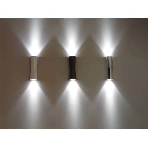 Wall light Clessidra 20° Flos / LED - Interior - White - Metal | Made ...