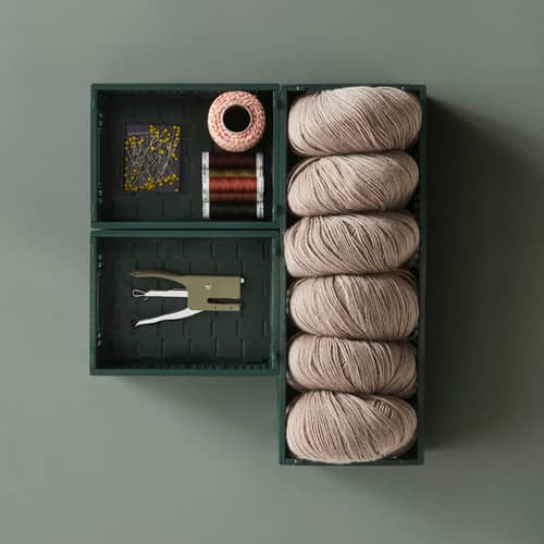 Panier Colour Crate MINI Hay / Lot de 2 paniers | Made In Design