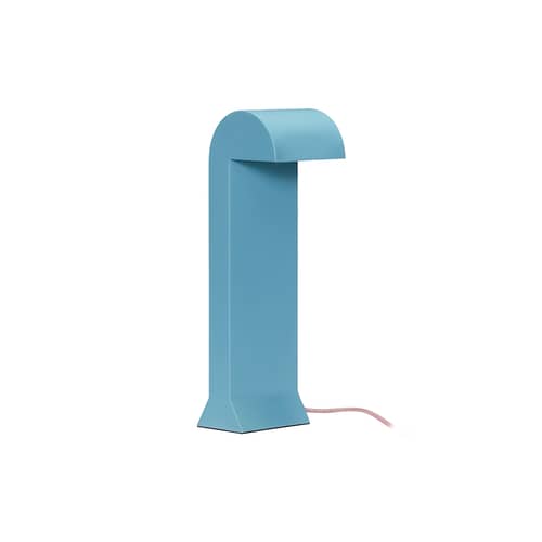 Table lamp Soothe LED HÜBSCH - Blue - Metal | Made In Design