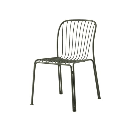 Chaise Thorvald SC94 &tradition - Vert - Métal | Made In Design