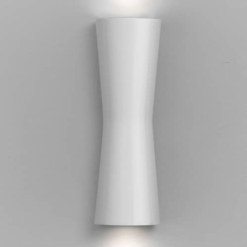 Wall light Clessidra 20° Flos / LED - Interior - White - Metal | Made ...