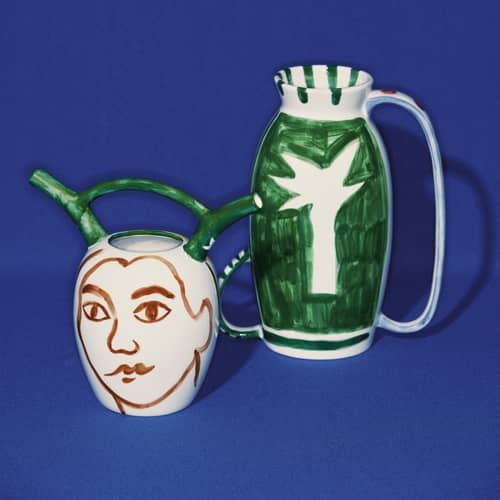 Vasen Sapote Serax / Small - 21 x 12 x H 20 cm - Bunt - Keramik | Made ...