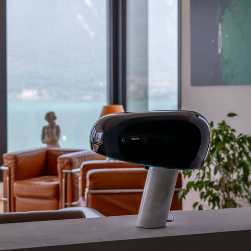 Lampe Snoopy Flos - Blanc/Noir | Made in Design