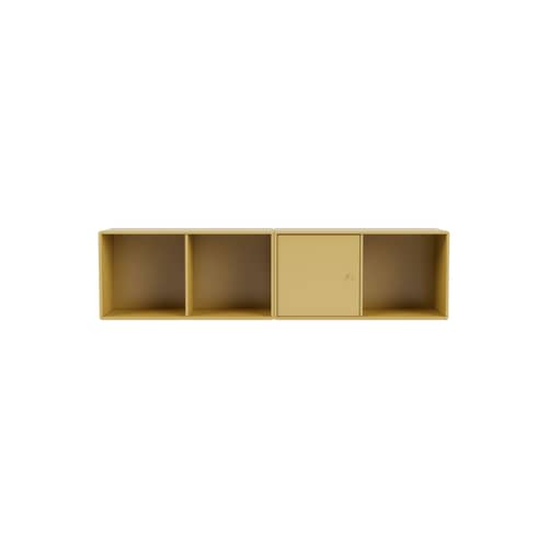 Rangement mural Line MONTANA / L 139.2 x P 30 cm H 35.4 cm - Jaune ...