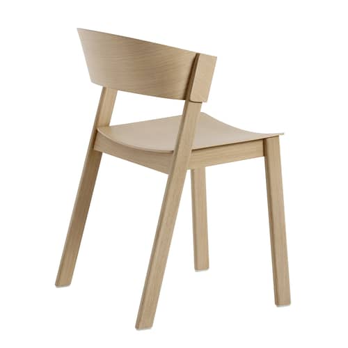 Muuto Cover Stacking chair - oak | Made In Design UK