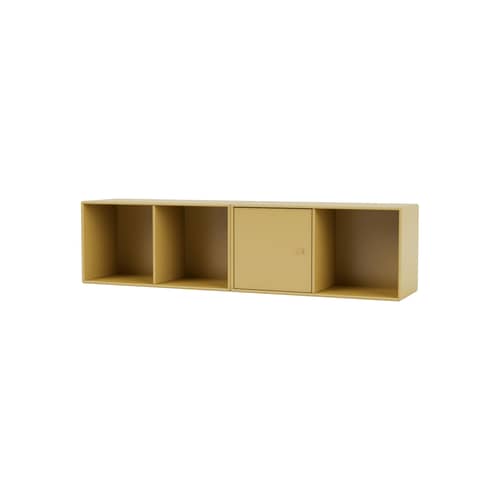 Rangement mural Line MONTANA / L 139.2 x P 30 cm H 35.4 cm - Jaune ...