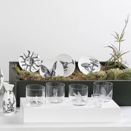Glasteller Unity Serax / Set von 4 - Ø 12 cm - Weiß - Keramik | Made In ...