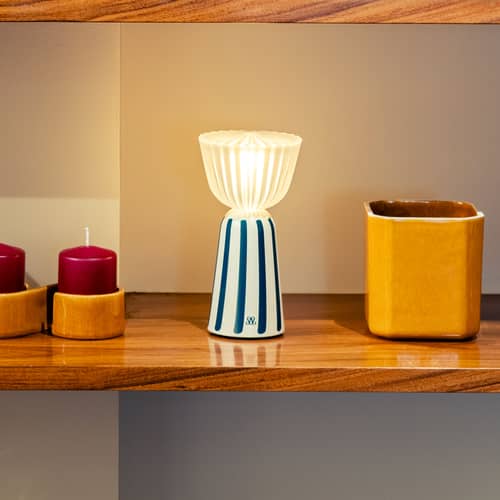 Lampada da esterno ricaricabile senza fili Swiing Fermob X Maison Sarah ...