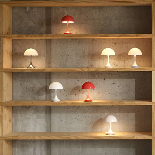 Wireless rechargeable lamp Panthella 160 Louis Poulsen / LED - Ø 16 cm ...