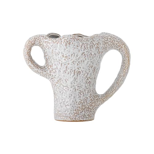Vase Ledger Bloomingville / H 21 cm - Vert - Céramique | Made In Design