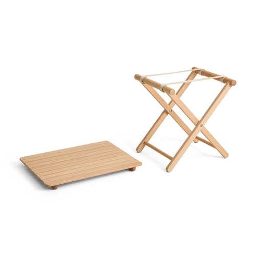 Tavolino pieghevole Outdoor Market Hay / 41 x 52,5 x H 44 cm - Jasper ...
