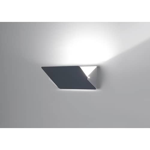 Applique Nemo à volet pivotant LED /Charlotte Perriand, 1962 - Noir ...