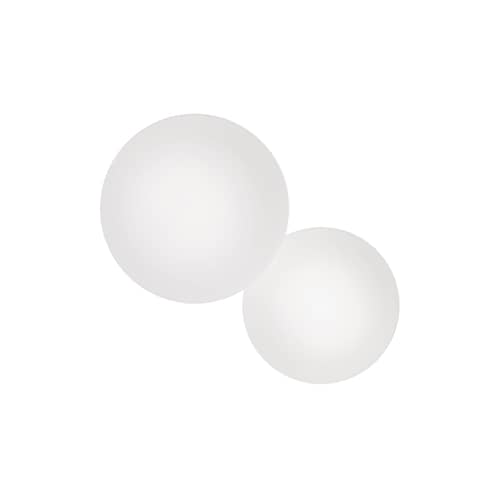 Applique Puck Vibia Double - Blanc - Verre | Made In Design