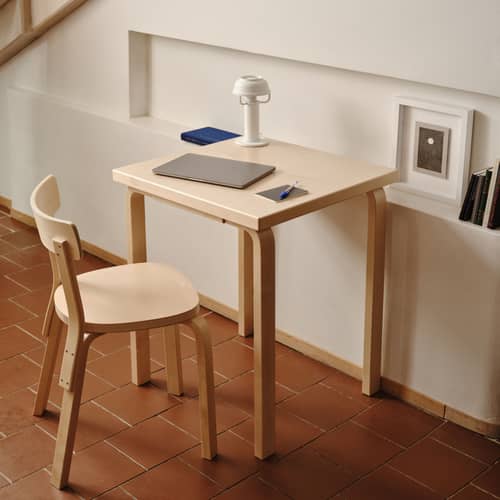 Lampe de table Kori ARTEK - Blanc - Métal | Made In Design