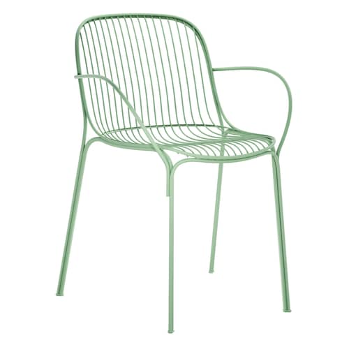 Fauteuil HiRay Kartell - Vert - Métal | Made In Design