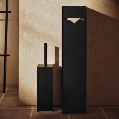 Spazzola WC Sama Ferm Living - Nero - Metallo | Made In Design