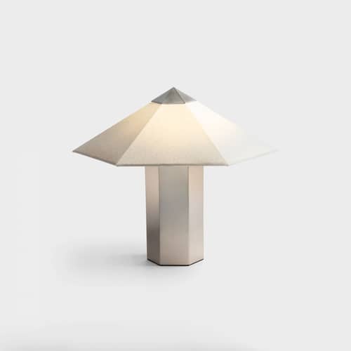 Tischleuchte Phira & klevering - Silber - Metall | Made In Design