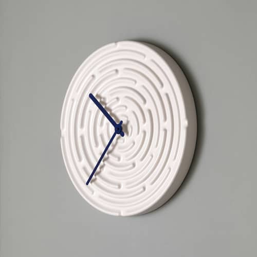 Horloge murale Minos raawii - blanc | Made In Design