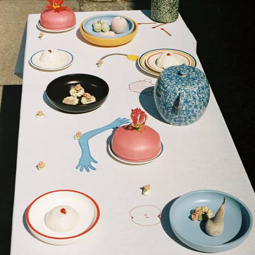 Plat Sobremesa Medium Hay - marron | Made In Design