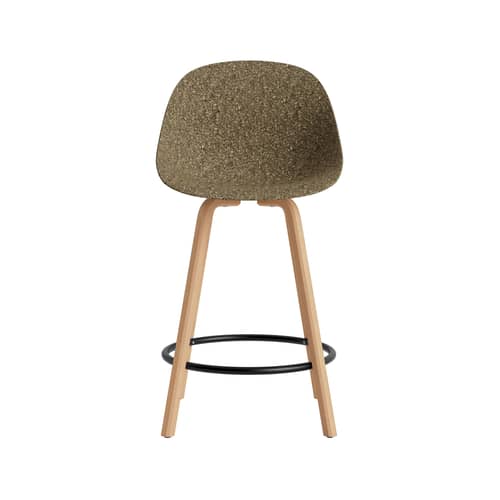 Chaise de bar Mat Chair Normann Copenhagen / H 65 cm - Algue marine ...