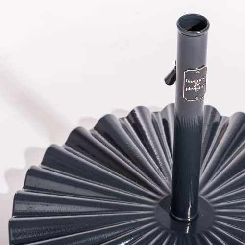 Pied de parasol The Clamshell Large BUSINESS & PLEASURE - noir | Made ...