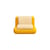 Fauteuil rembourré T4 OUTDOOR UMA OBJECTS - jaune | Made In Design