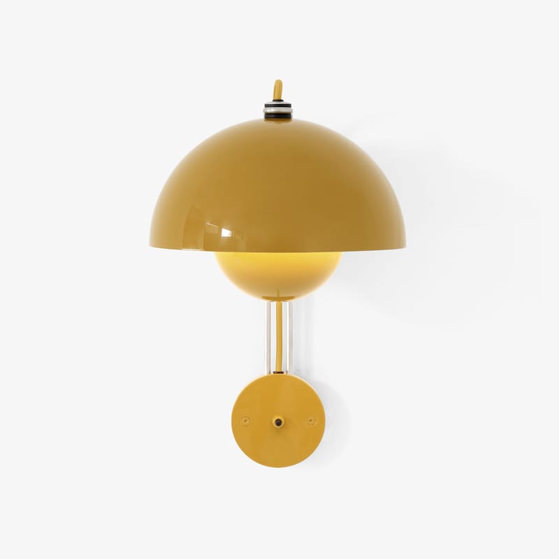 &tradition Flowerpot VP8 Wall light with plug - mustard yellow | Made ...