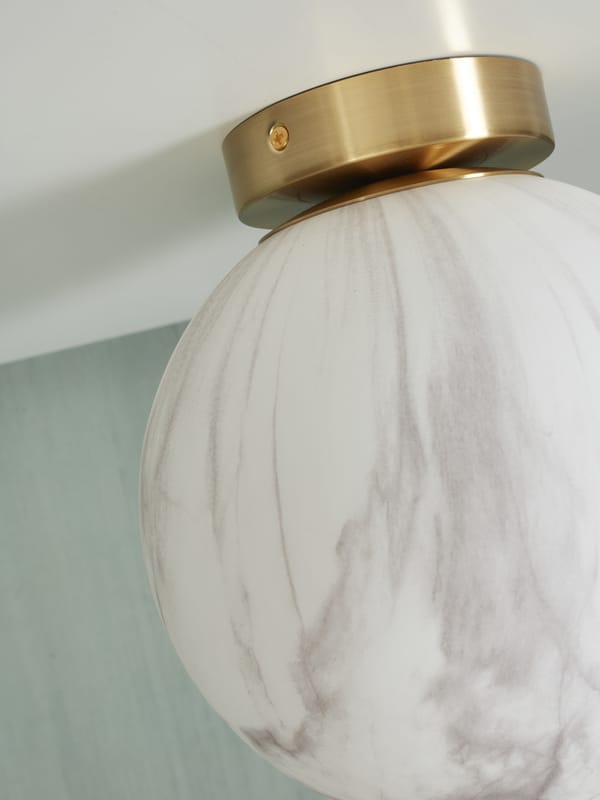 It's about Romi Carrara Large Ceiling light - white gold | Made In ...