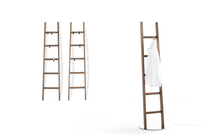 Mogg Alla Scala Luminous coat rack - natural wood | Made In Design UK