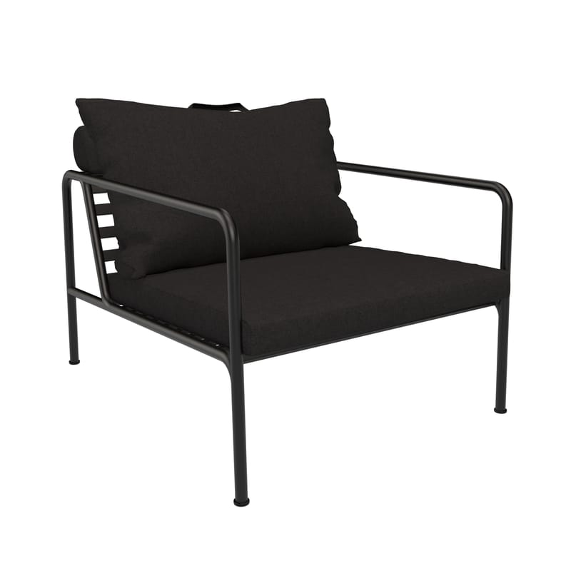 Fauteuil rembourré Avon Houe - noir | Made In Design