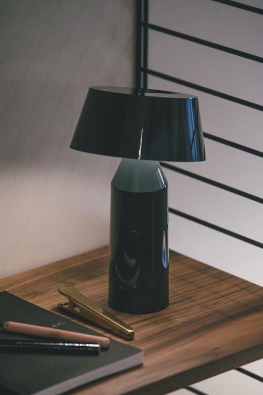 Lampe sans fil rechargeable Bicoca Marset - gris | Made In Design