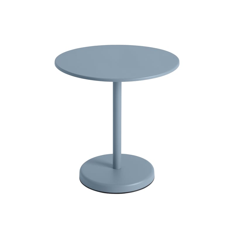 Muuto Linear Café Round table - light blue | Made In Design UK