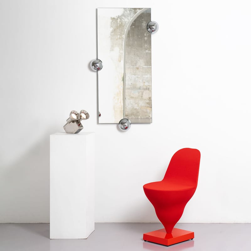 Moustache Sphera Constellation Wall mirror - chromed | Made In Design UK