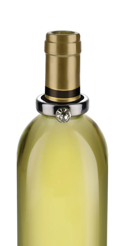 Alessi Noè Wine drip stop ring - steel | Made In Design UK