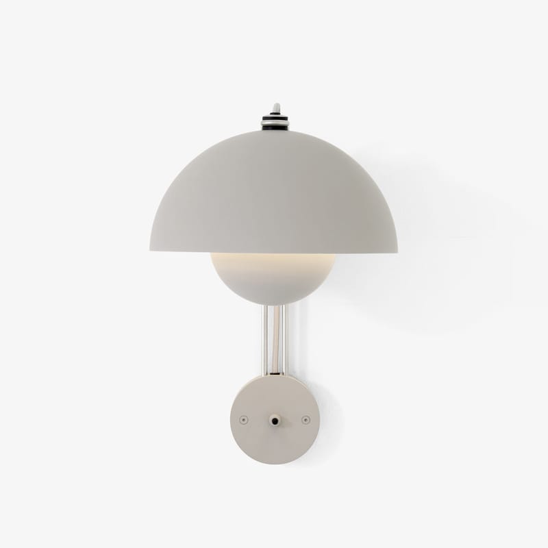 &tradition Flowerpot VP8 Wall light with plug - matt light grey | Made ...