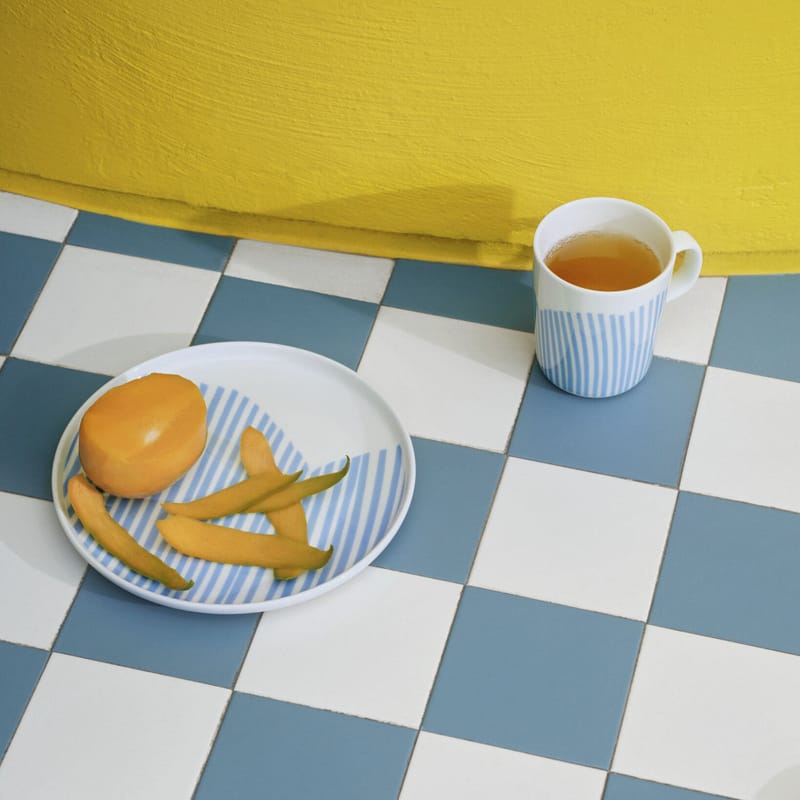 Assiette à dessert Uimari Marimekko - bleu | Made In Design