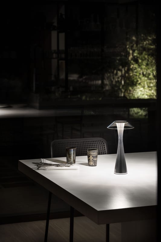 Lampe sans fil rechargeable Space Indoor LED Kartell - cuivre | Made In ...