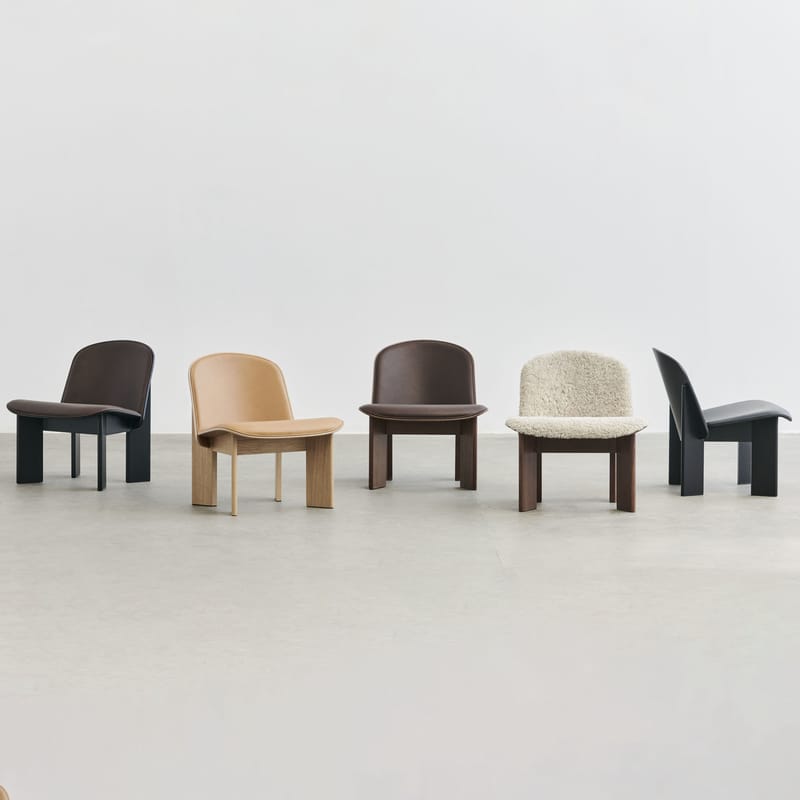 Hay Chisel Armchair - brown black oak | Made In Design UK