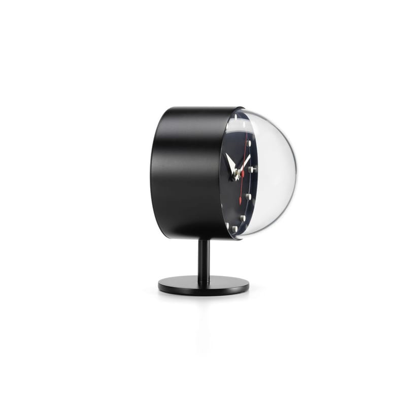 Standuhr Desk Clock - Night Clock von Vitra - schwarz | Made In Design