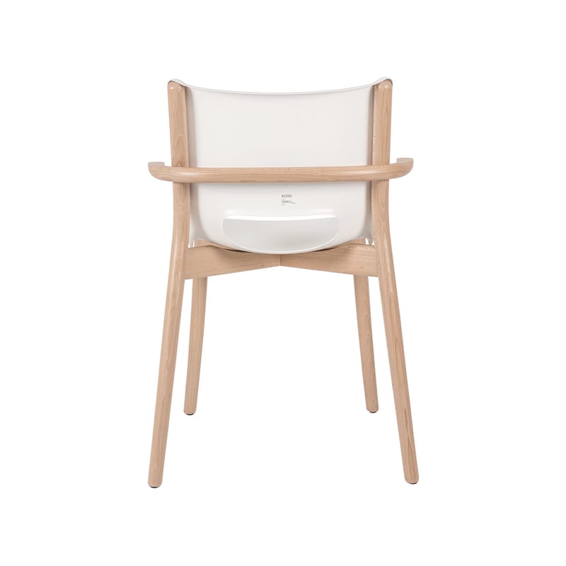 Alessi Poêle Collection Armchair - white natural beechwood | Made In ...