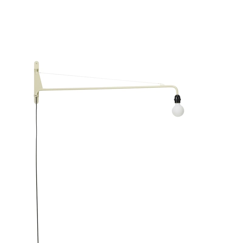 Applique avec prise Petite Potence Vitra - blanc | Made In Design