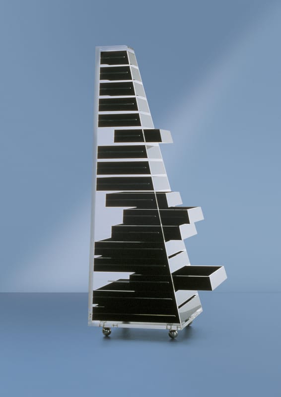 Meuble à tiroirs Pyramid Cappellini - noir | Made In Design