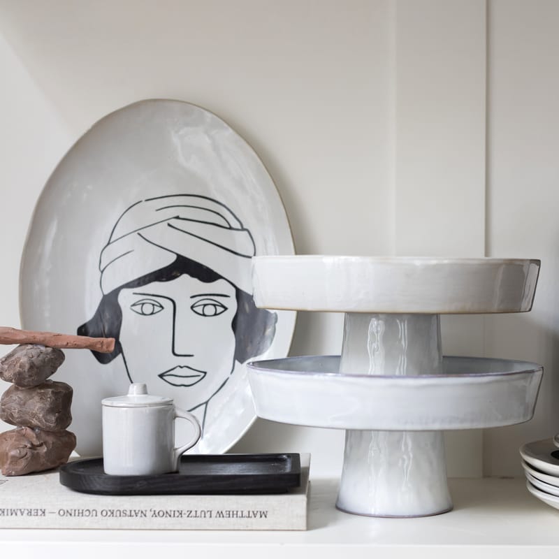 Assiette de présentation La Mère Serax - blanc | Made In Design