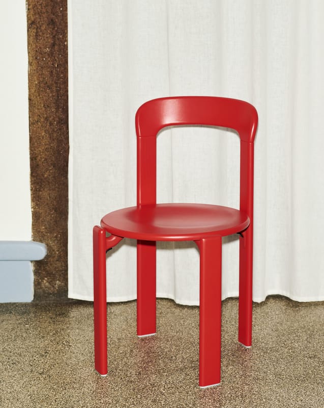Hay Rey Stacking chair - scarlet red | Made In Design UK