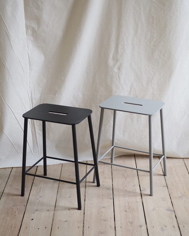 Hocker Adam Outdoor von Frama - schwarz | Made In Design