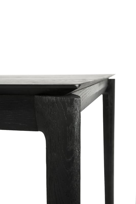 Ethnicraft Bok Rectangular table - black | Made In Design UK