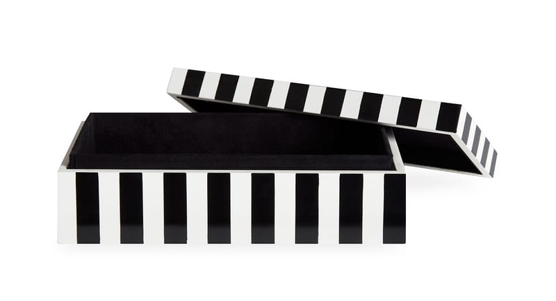 Jonathan Adler Op Art Small Box - white black | Made In Design UK