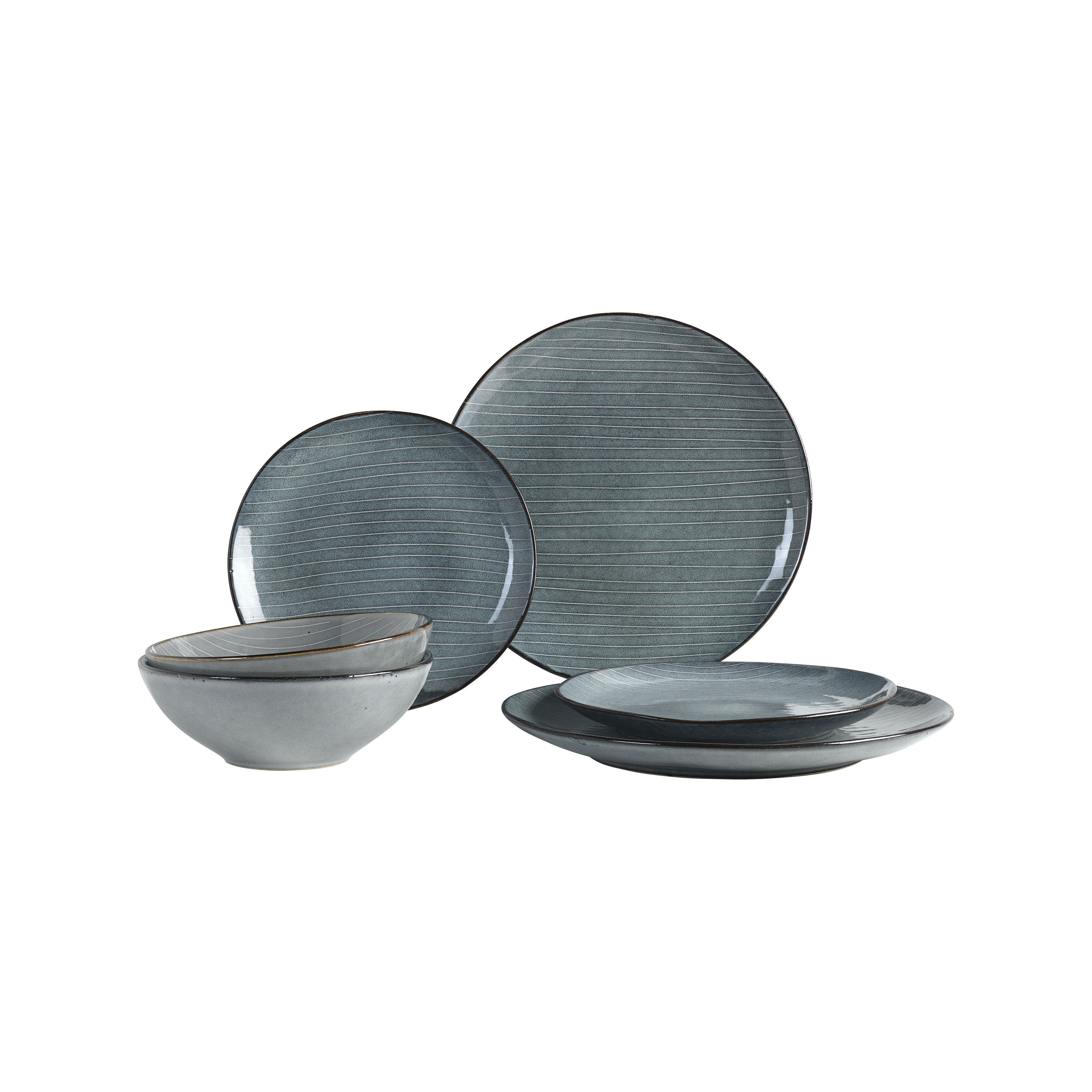 Blue tableware store
