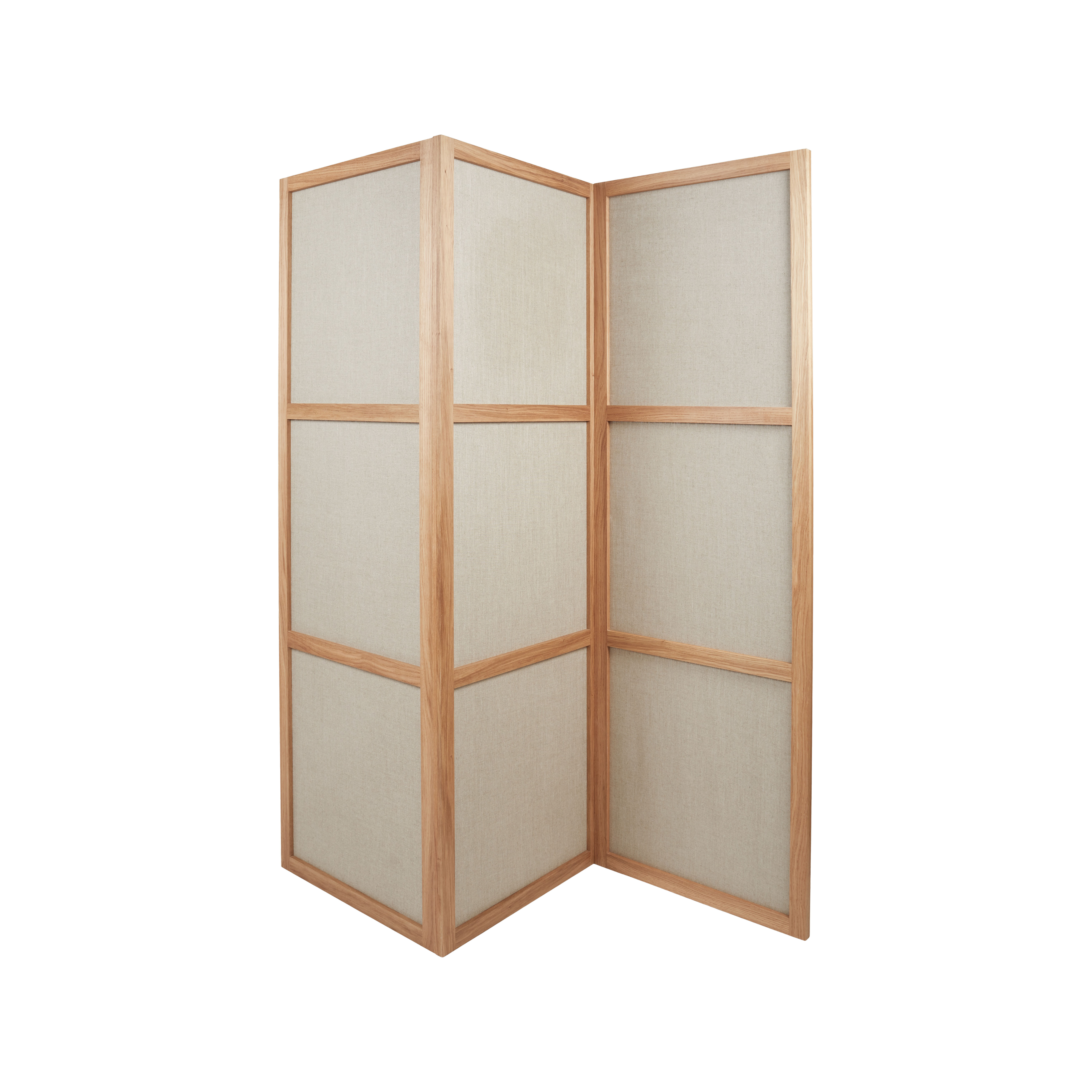 Frama Frame Folding screen - natural oak beige | Made In Design UK