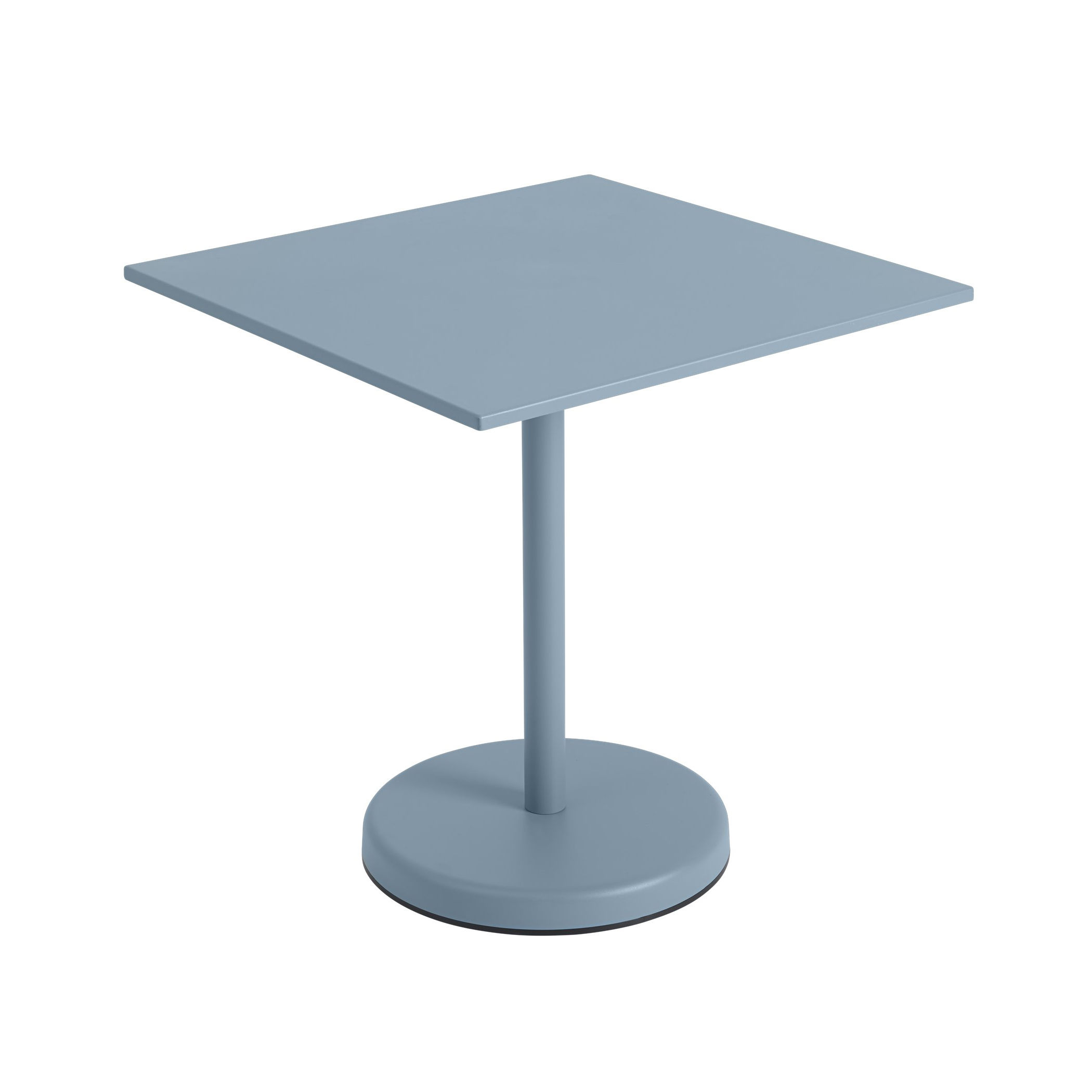 Muuto Linear Café Square table - light blue | Made In Design UK